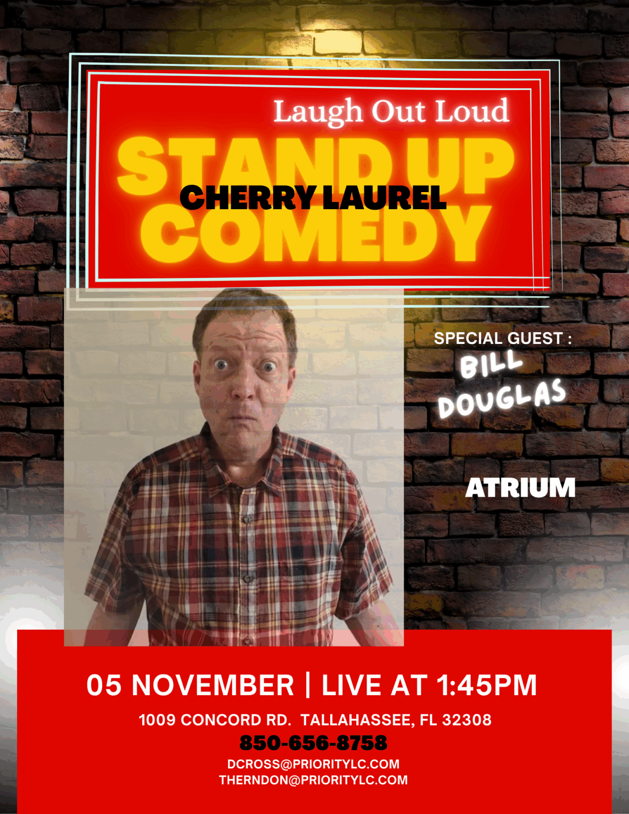 An Afternoon of Laughter with Comedian Bill Douglas